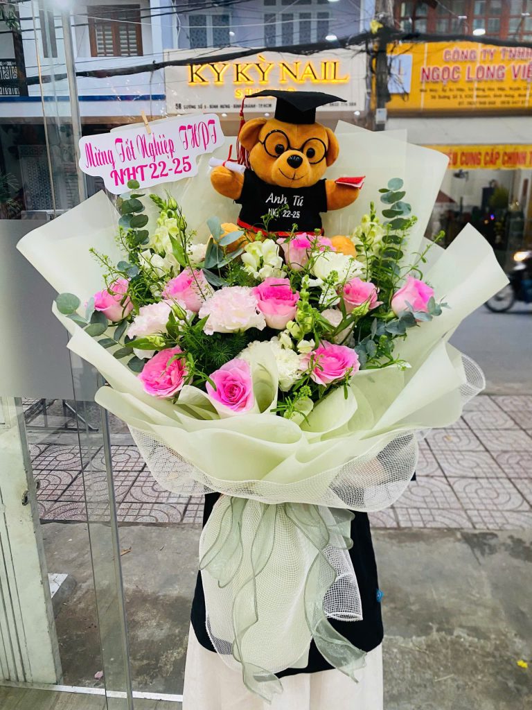 Happy Graduation (không kèm Gấu bông) - Hoa Tường Nguyên